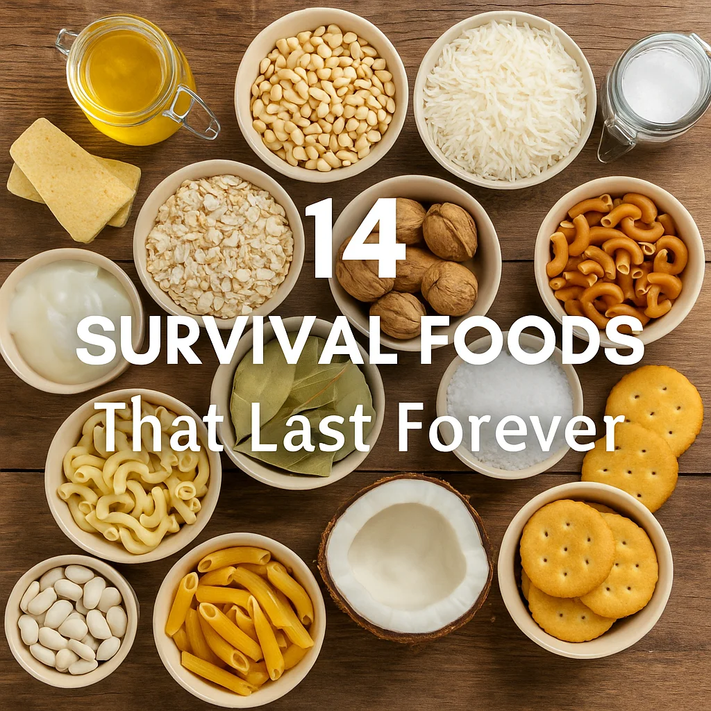 14 Survival Foods That Last Forever: Stock Your Prepper Pantry with Long-Lasting Emergency ...