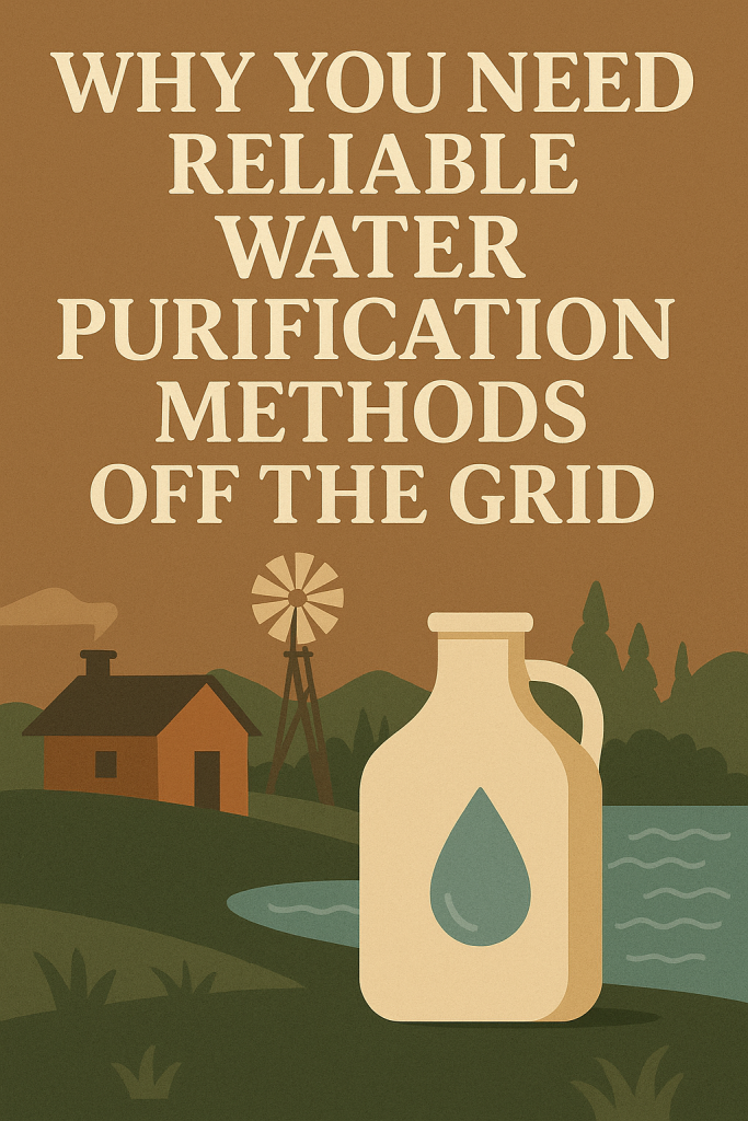 Water Purification Off Grid: 10 Proven Methods to Stay Safe & Hydrated ...