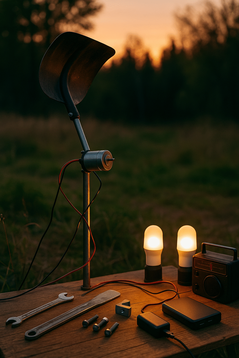 DIY Snow Shovel Windmill: Genius Off-Grid Electricity Hack You Can ...