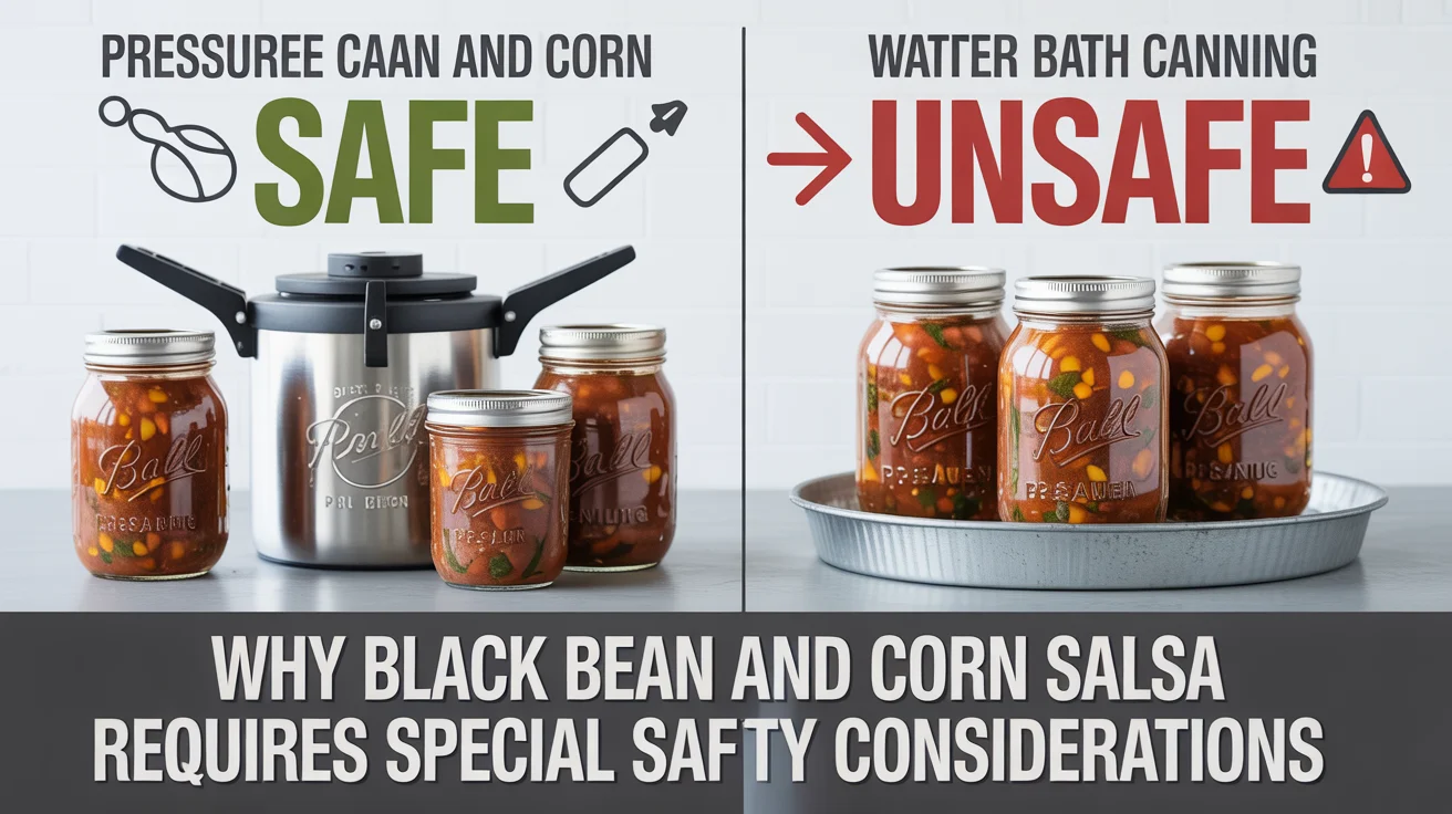 Canning Black Bean and Corn Salsa Safely (Avoid Botulism Risks ...