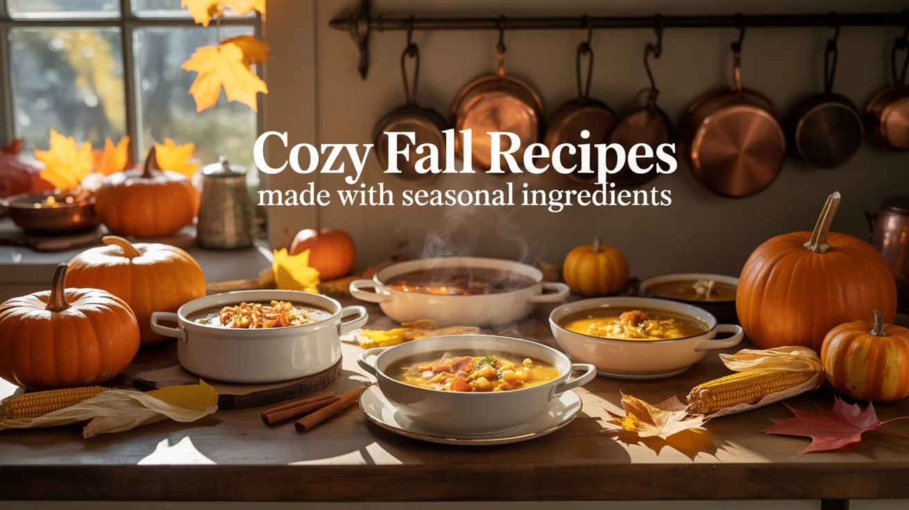 Cozy Fall Recipes: Warm, Comforting & Seasonal Meals for Autumn ...